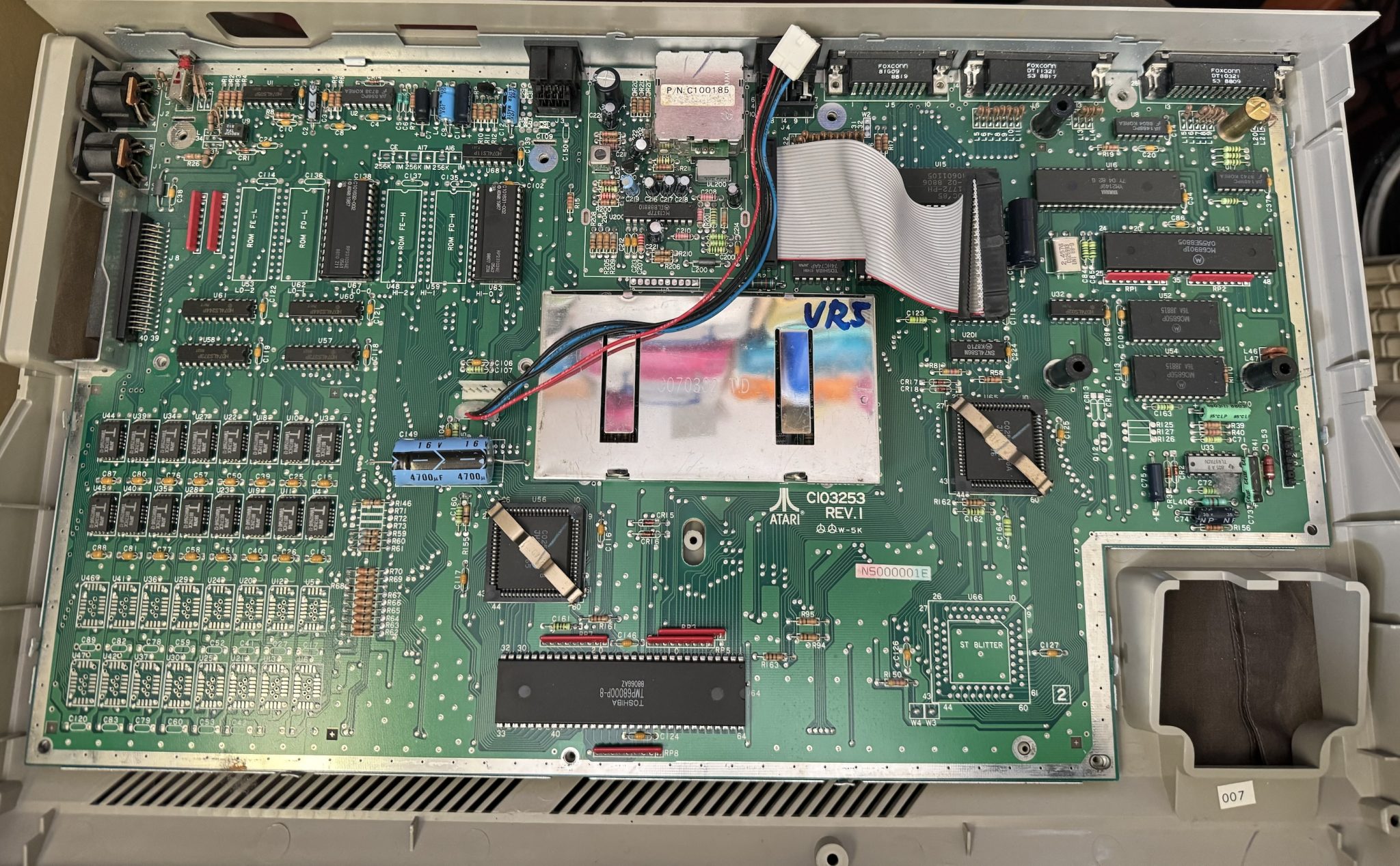 Installing the Exxos Atari ST PSU recap kit - psyphi.net blog