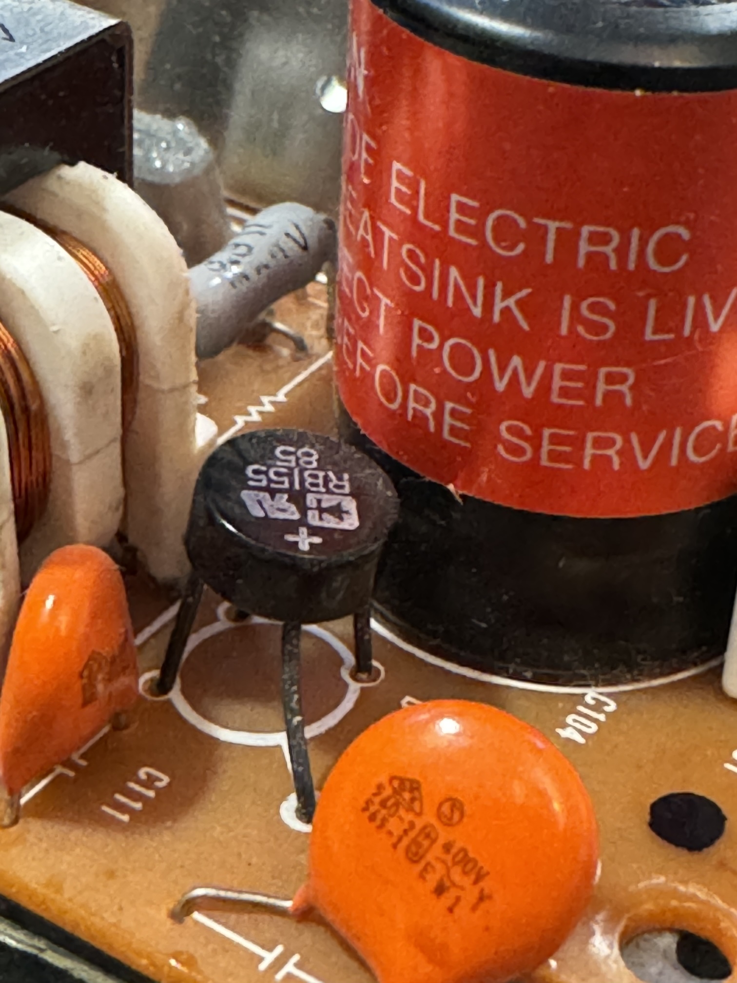 Installing the Exxos Atari ST PSU recap kit - psyphi.net blog